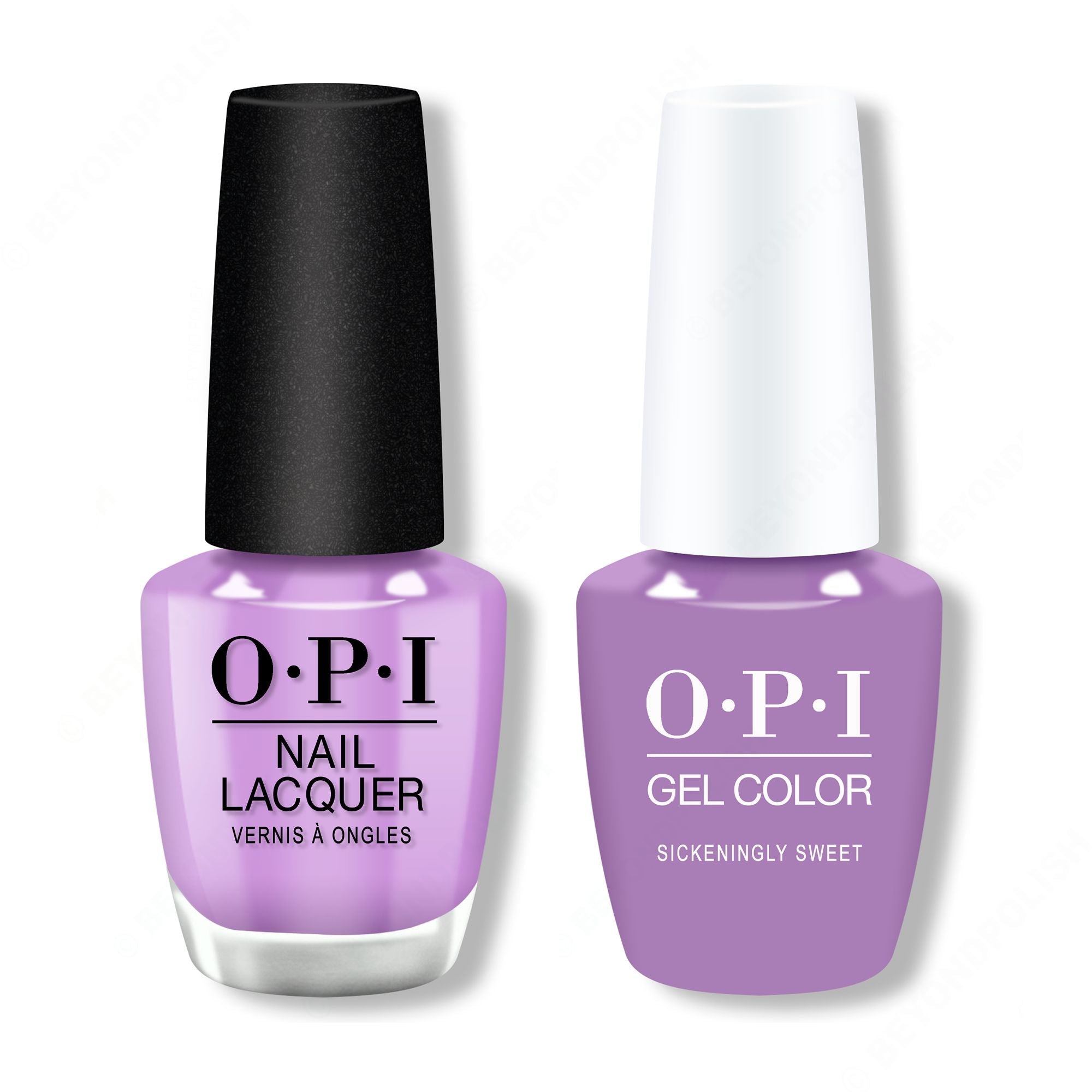 OPI - Gel & Lacquer Combo - Sickeningly Sweet - Purple Gel & Lacquer ...