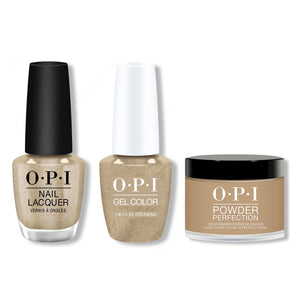 OPI - Gel, Lacquer & Dip Combo - I Mica Be Dreaming - Gold Gel, Lacquer ...
