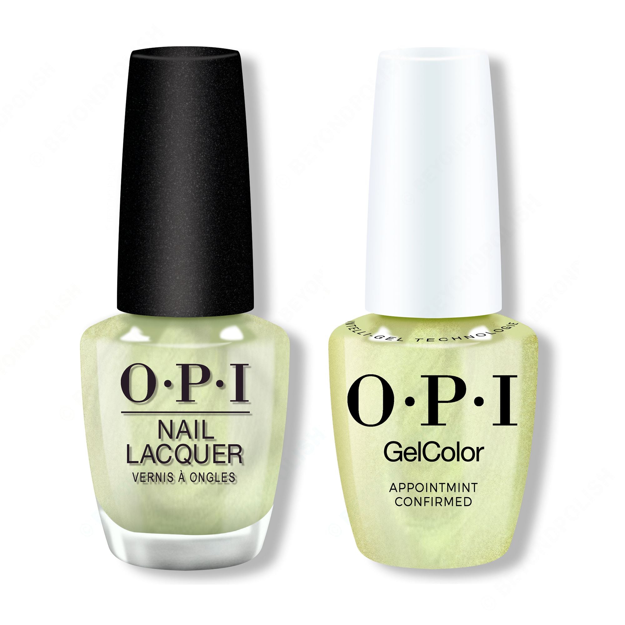 OPI - Gel & Lacquer Intelli-Gel Combo - AppointMINT Confirmed - Green ...