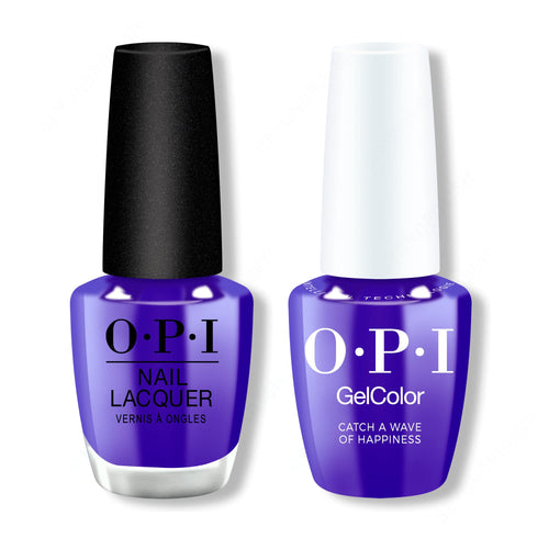 OPI Catch a Wave of Happiness - Gel & Lacquer Polish - GCS075-NLS075 ...