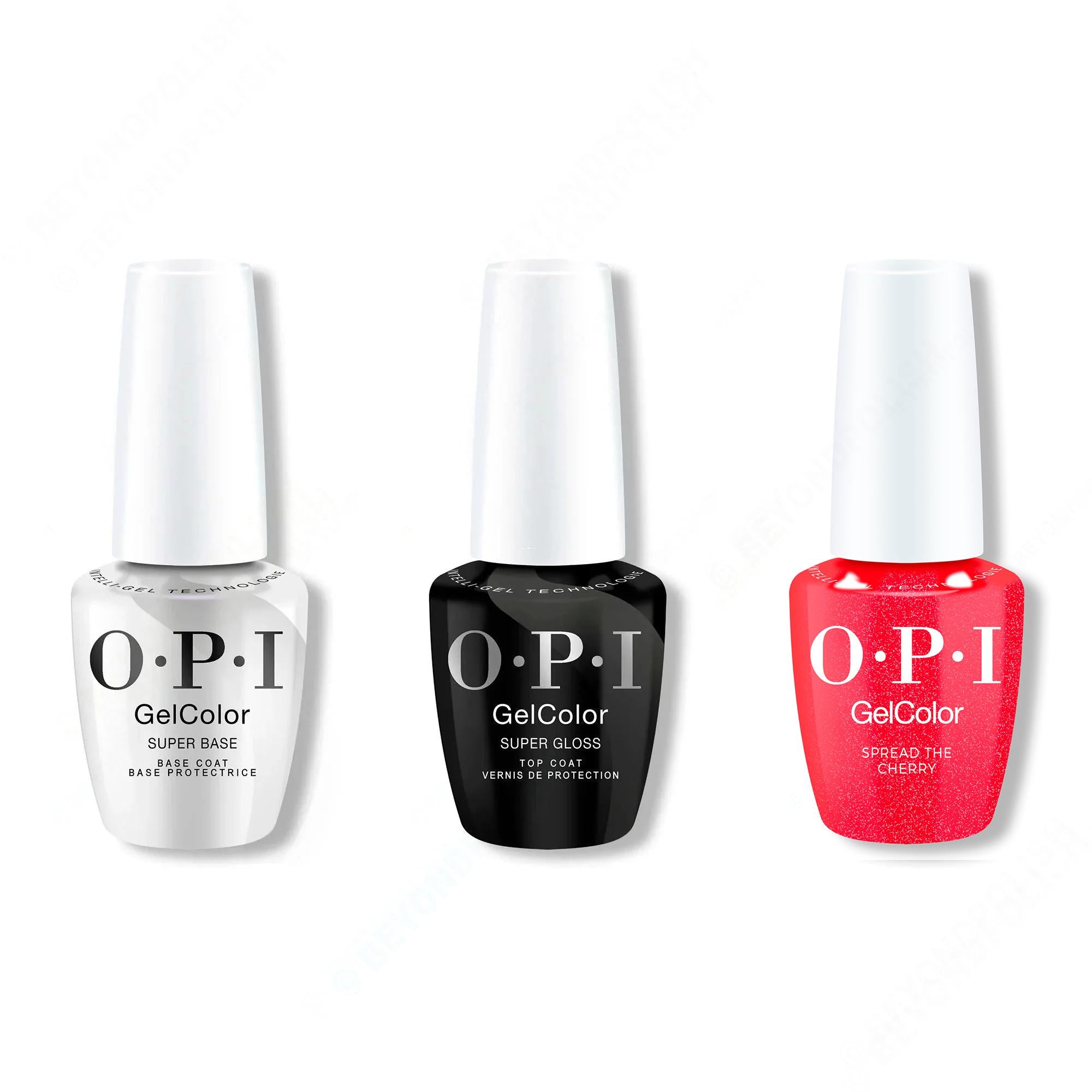 OPI Spread the Cherry - Red Gel Polish - HRS04 - Beyond Polish