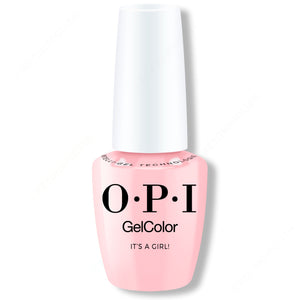 OPI GelColor Intelli-Gel - It's a Girl! 0.5 oz - #GCH39 - Pink Gel ...