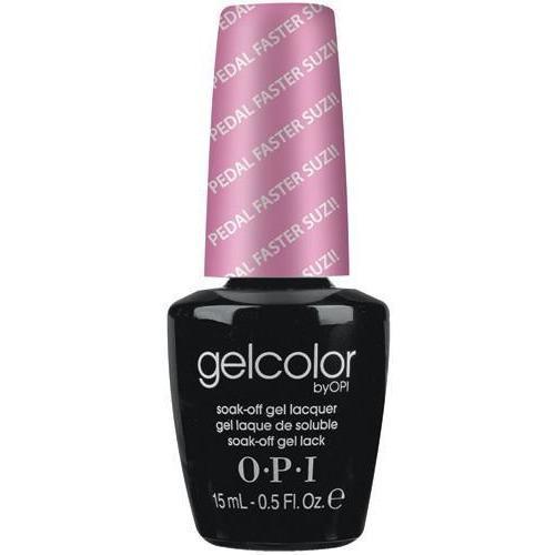 OPI GelColor - Pedal Faster Suzi! 0.5 oz - #GCH60 - Pink Gel Polish ...