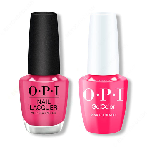 OPI - Intelli-Gel & Lacquer Combo - Pink Flamenco - Pink Gel & Lacquer ...