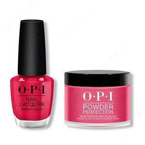 OPI - Lacquer & Dip Combo - OPI By Popular Vote - Red Lacquer & Dip ...