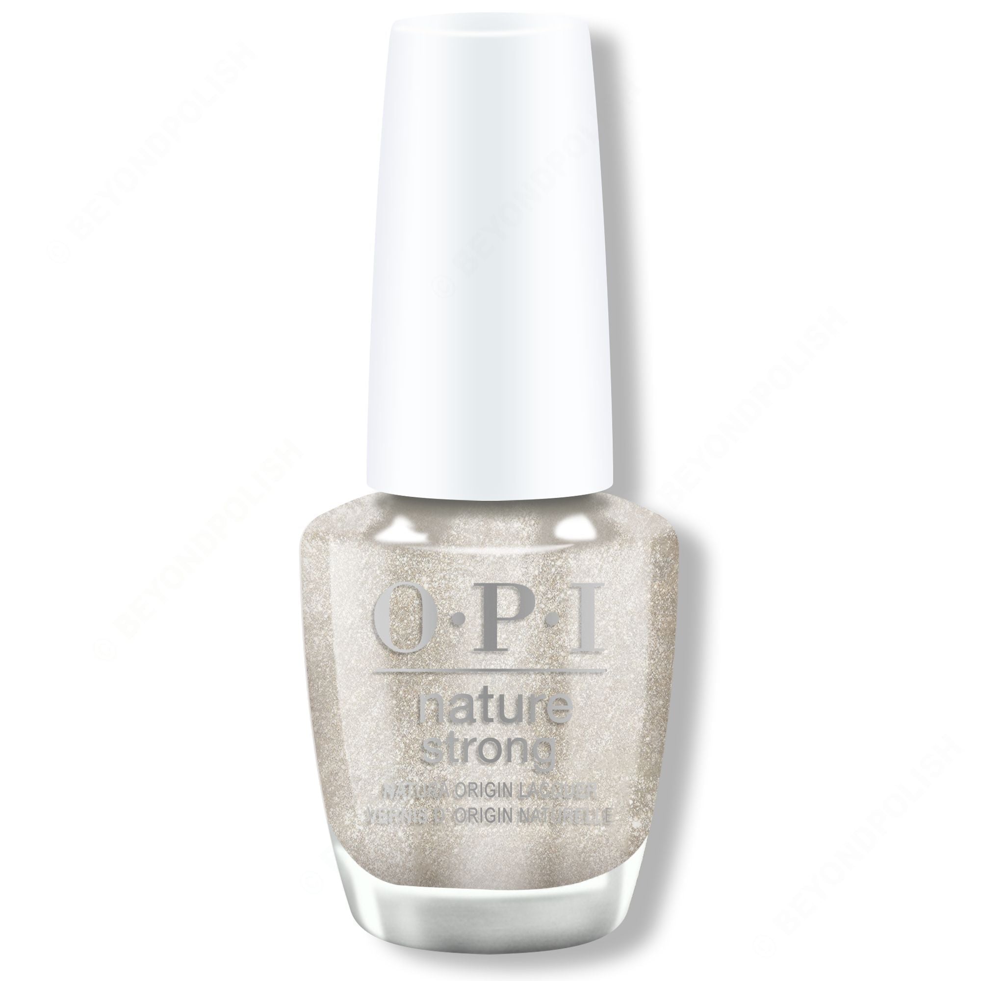 OPI Nature Strong - Glowing Places 0.5 oz - #NAT038 - Silver Nail ...