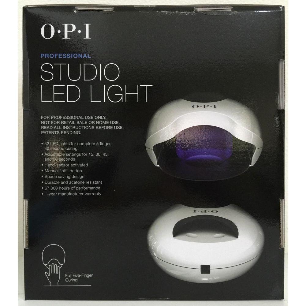 OPI Professional Studio LED Light - Manicure & Pedicure Tools - Lamp ...