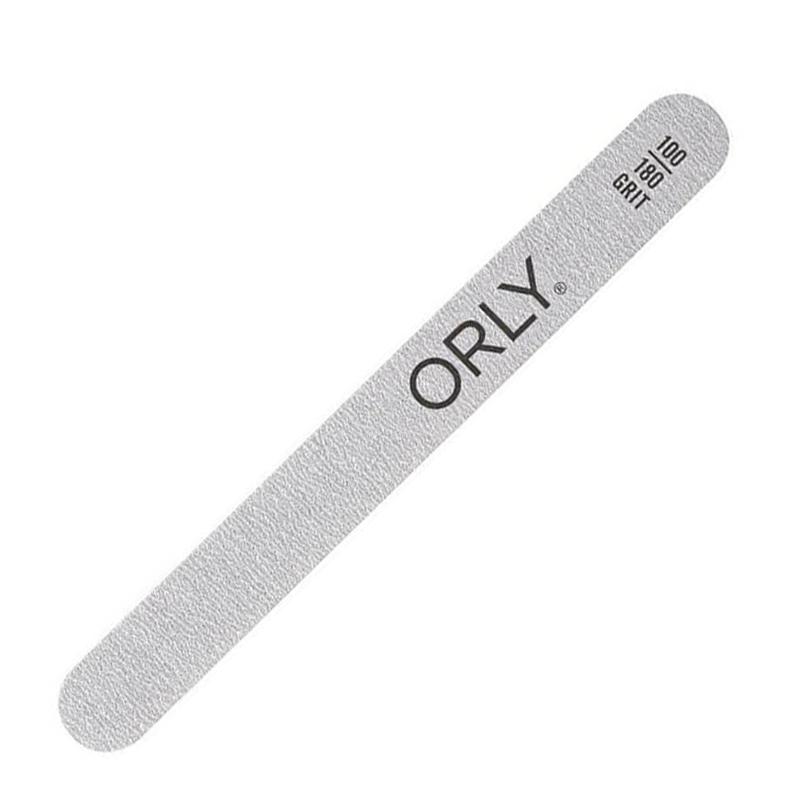 Orly File - Zebra Foam Board - Coarse 100 Grit / Medium180 Grit - 1pc ...