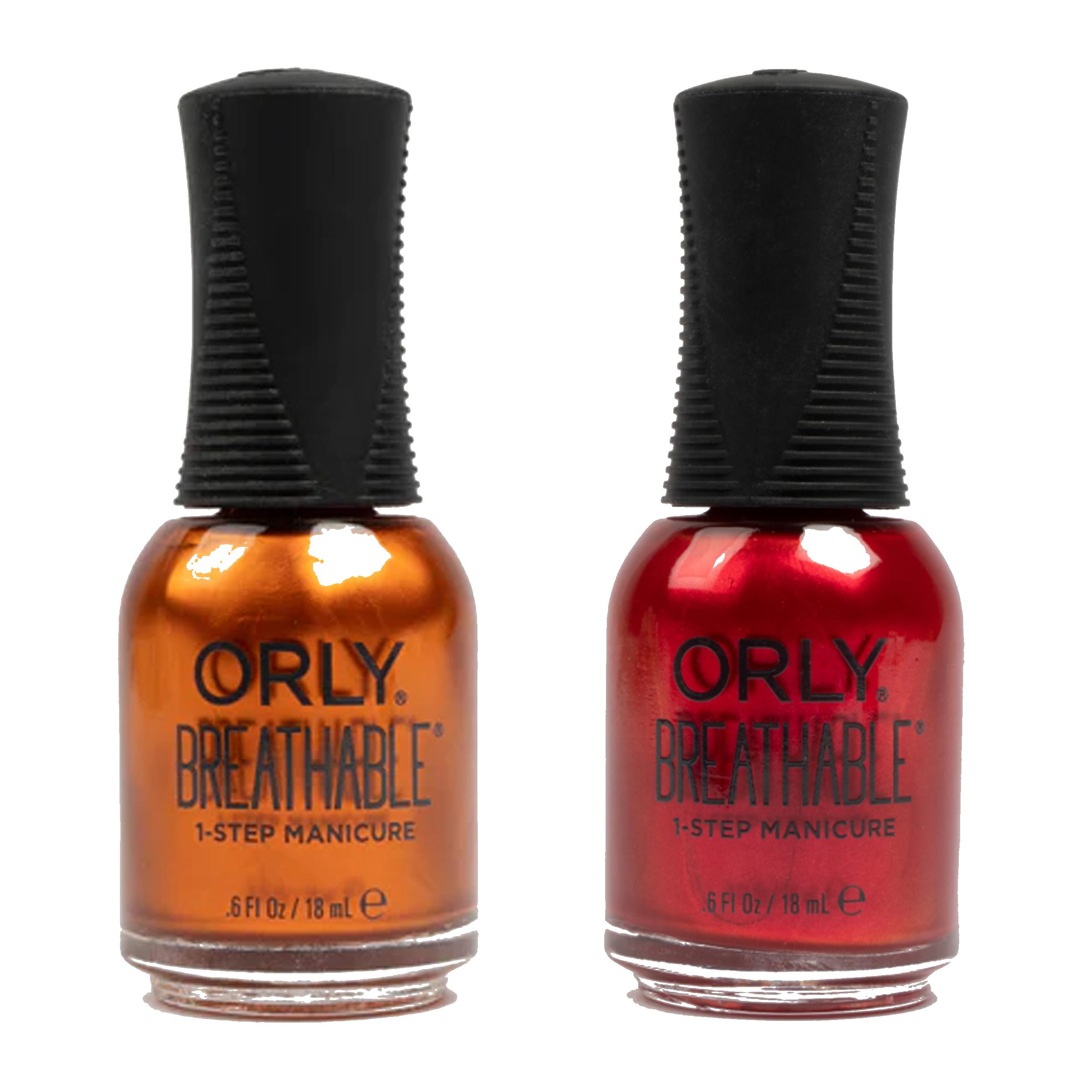 Orly Nail Lacquer Breathable - Light My (Camp)Fire & Cran-Barely ...