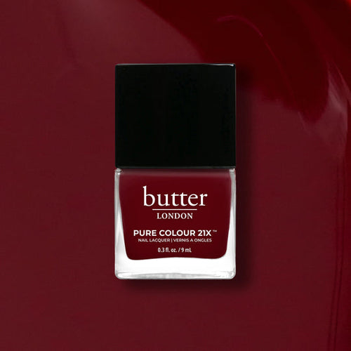 butter LONDON Afters Red Creme Nail Lacquer | Beyond Polish
