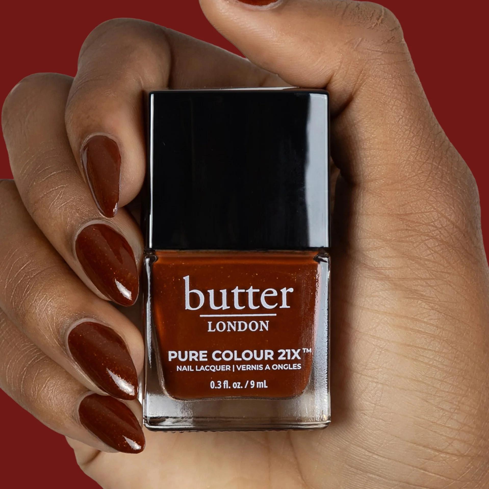 butter LONDON Amber Coast - Red Nail Lacquer - AMBER COAST - Beyond Polish